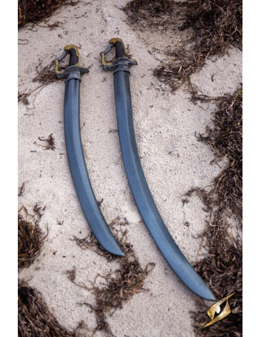 Sabre militar curvo para LARP (102 cm.) ⚔️ Loja Medieval