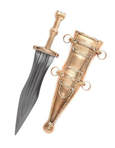 Pugio Romano Leween, com bainha (37,5 cm.) ⚔️ Loja Medieval